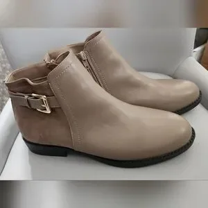 Marypaz | Shoes | Marypaz From Spain Elegant Tan Ankle Boots Eu 4 Tan ...